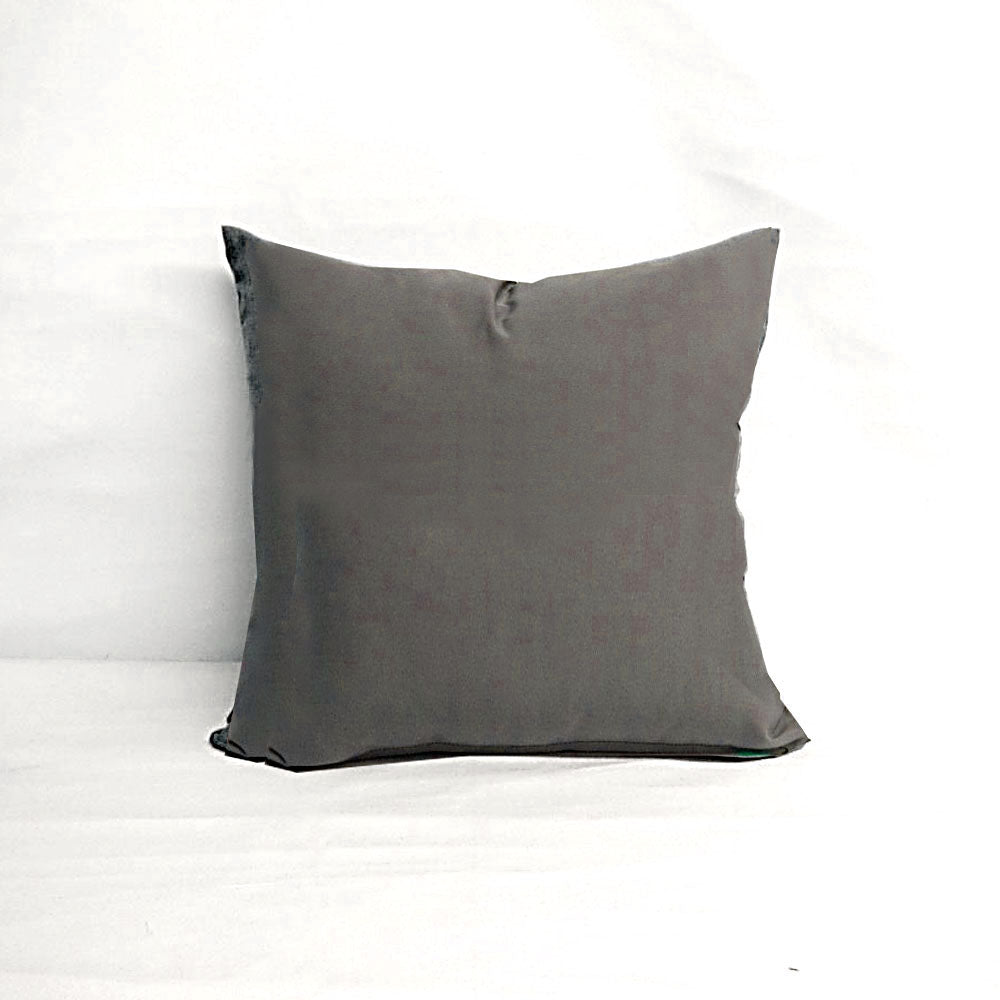 Sunbrella Canvas Charcoal Elements Collection Throw Pillow & Upholstery ...