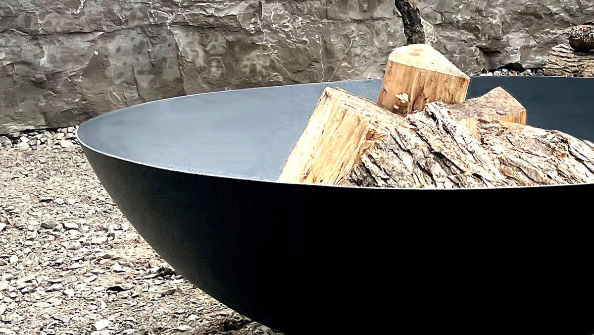 Frontier Fire Pits - Ember Steel Bowl 32", 36", and 40" Ontario Canada