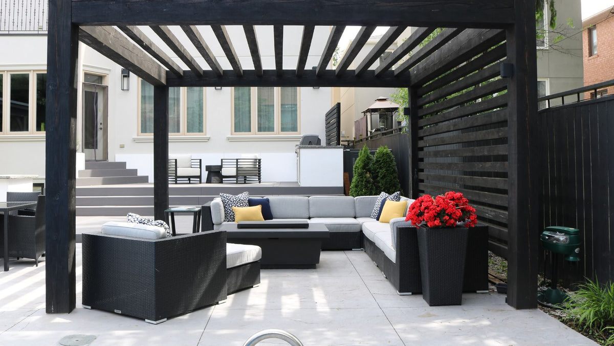 Outdoor Patio Furniture Club Chair with Sunbrella | Lovett Club Chair